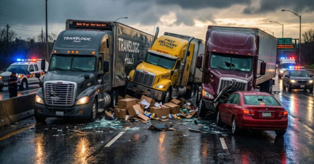 Multi-Vehicle Truck Accidents and Determining Liability